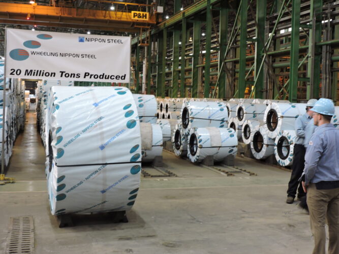 Wheeling-Nippon in Follansbee Celebrates 20 Millionth Ton of Coated ...